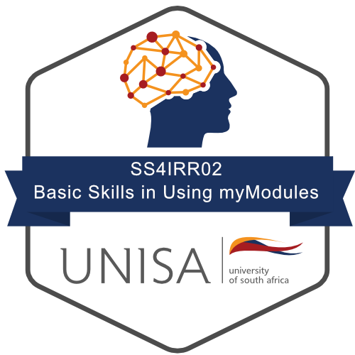 Section: Orientation | STU-100: Basic Skills in Using myModules on myUnisa | myStudentSkillsHub